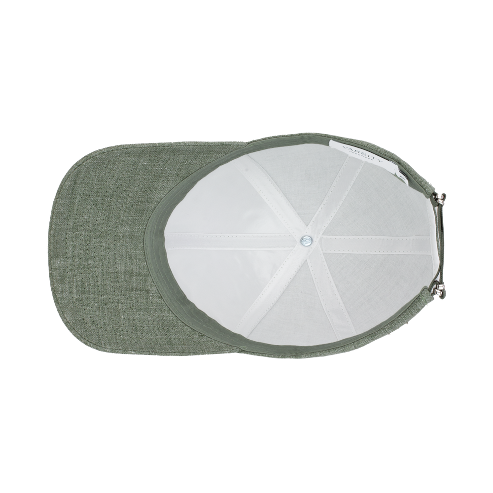 Legacy Structured Linen Cap | Varsity Headwear